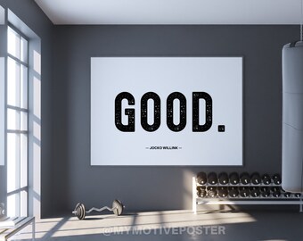 Jocko Good Poster - Etsy