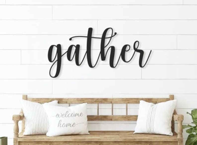 Custom Metal Words, Metal Letters, Your Custom Text, Modern Metal Words ...
