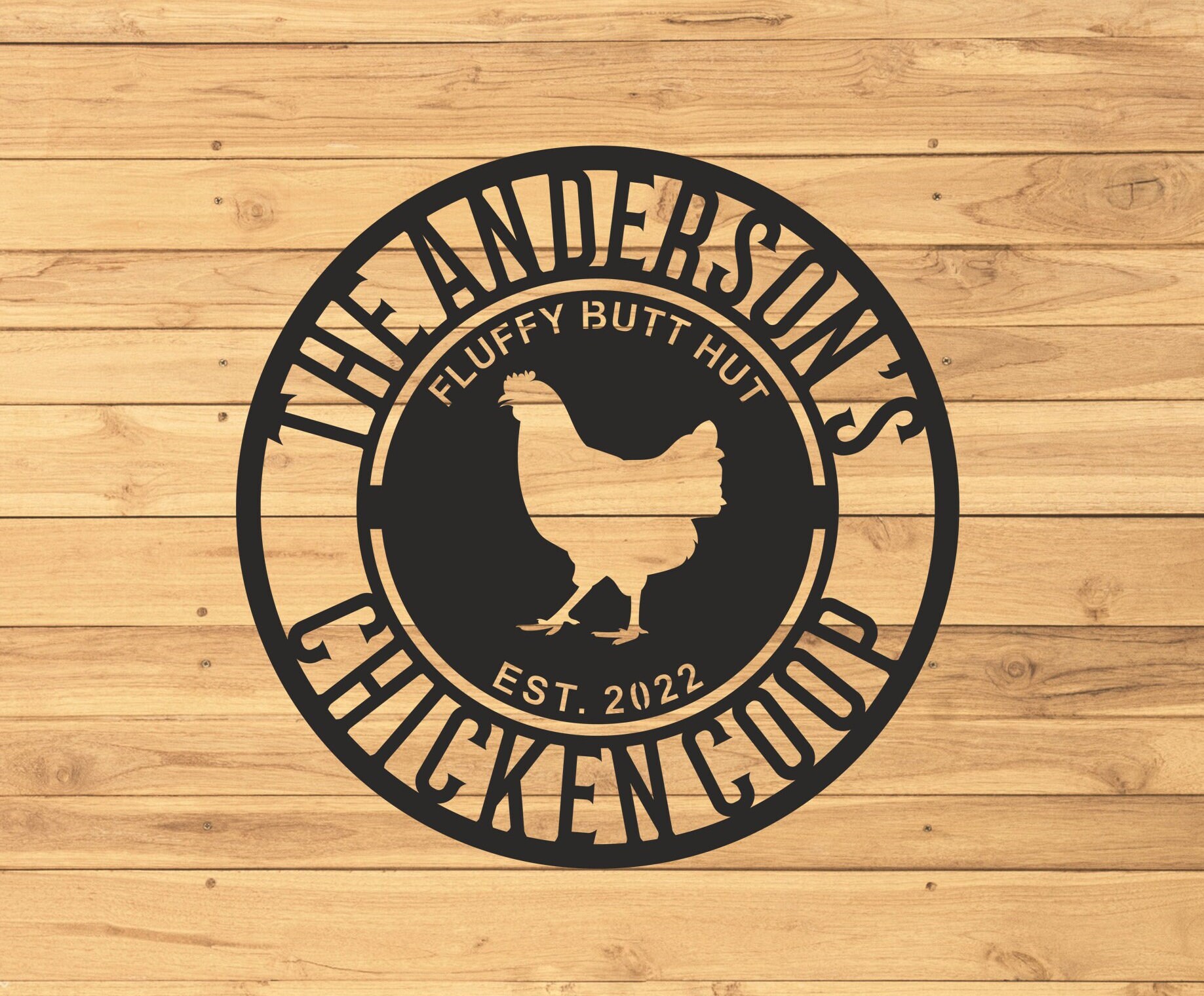 Custom Hen House Sign, Metal Chicken Coop Sign, Hen House Coop Sign ...