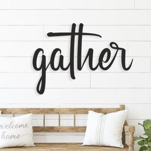 Custom Metal Words, Your Custom Text, Cursive Words for the Wall ...