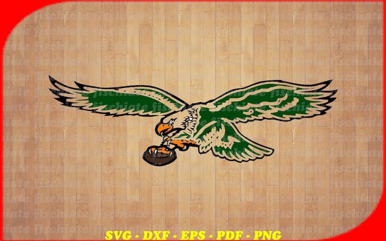 Philadelphia Eagles SVG 2 svg dxf Cricut Silhouette Cut | Etsy