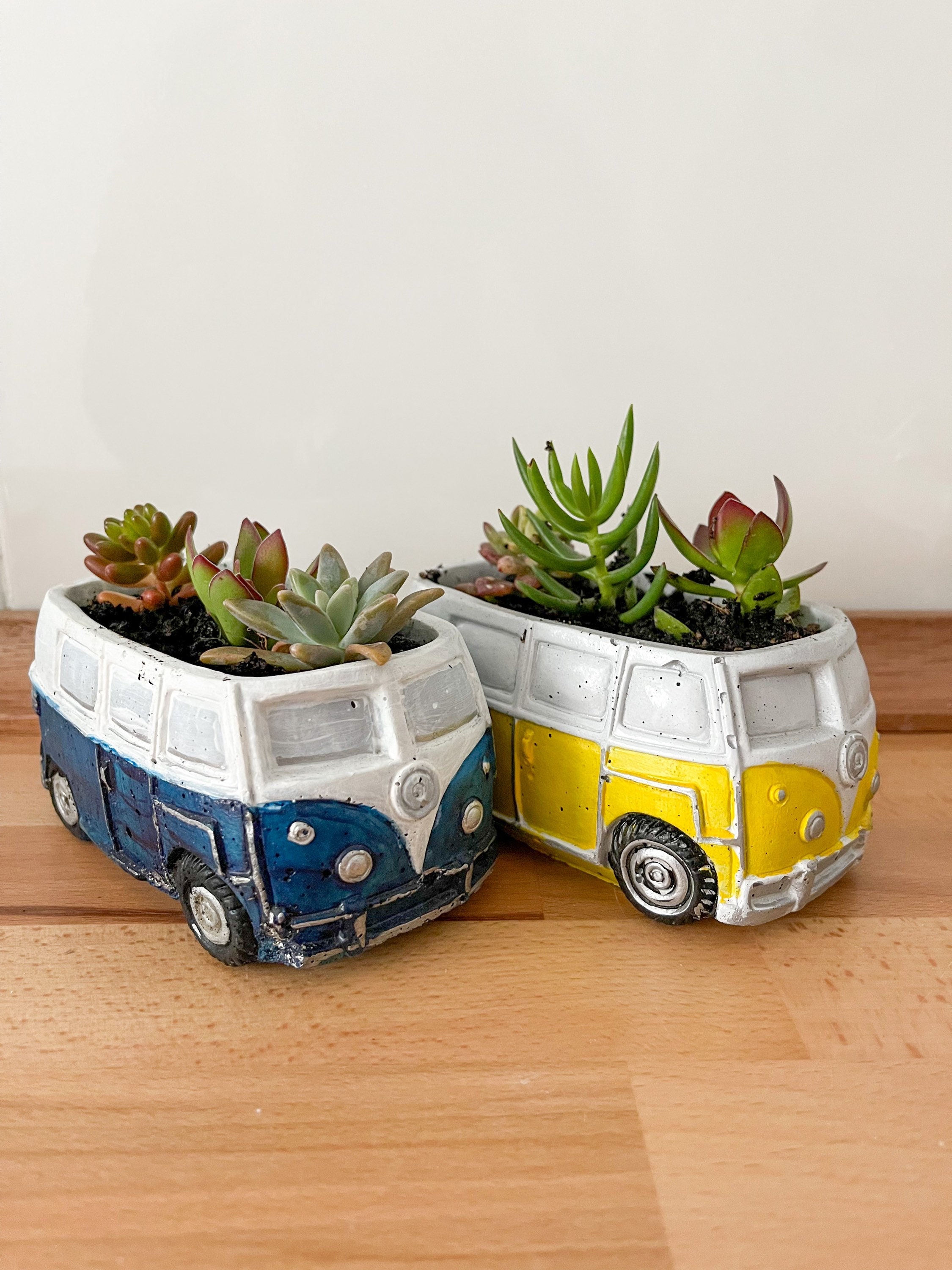Vintage Concrete Kombi Van Planter - Etsy Australia