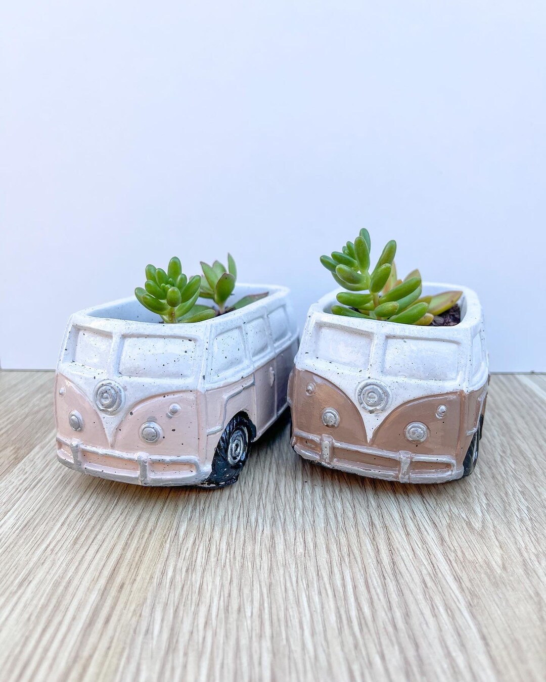 Vintage Kombi Van Planter - Etsy