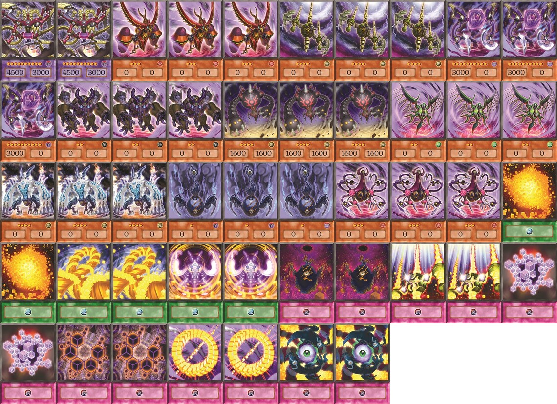 Aigami 47 Cards Deck Anime Orica Box & Playmat - Etsy