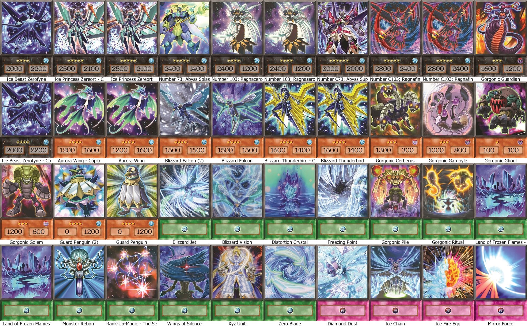 Rio Deck (40 cartas +27 raras) + DeckBox y Playmat Anime Orica - Etsy ...