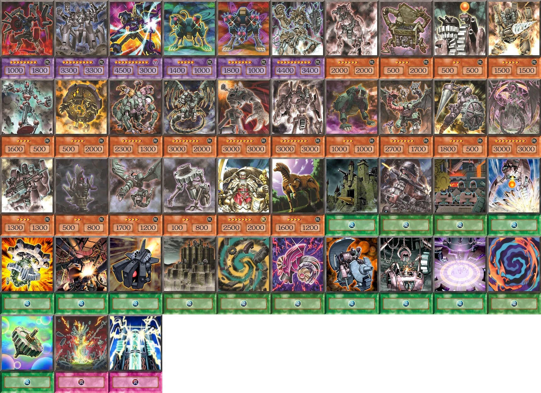 Vellian Crowler Deck 43 Cards Ancient Gear Anime Orica GX - Etsy UK