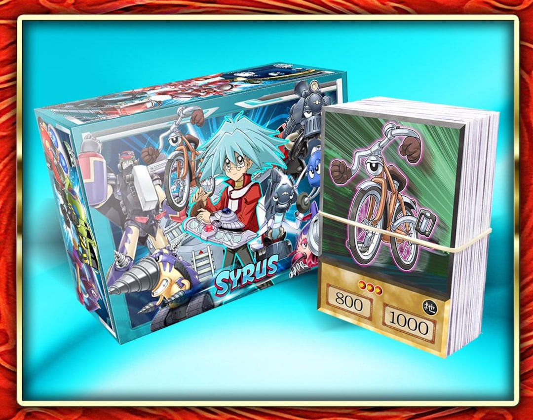 Syrus Truesdale Deck 50 Cards 18 Foils, Box & Playmat Anime Orica - Etsy