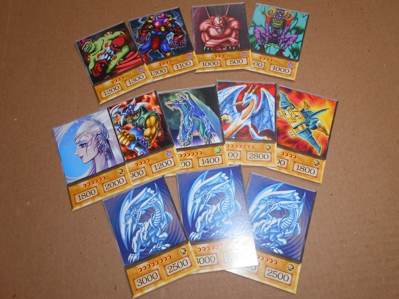 Seto Kaiba Deck 272 Cards Kaiba Corp Blue-eyes White - Etsy