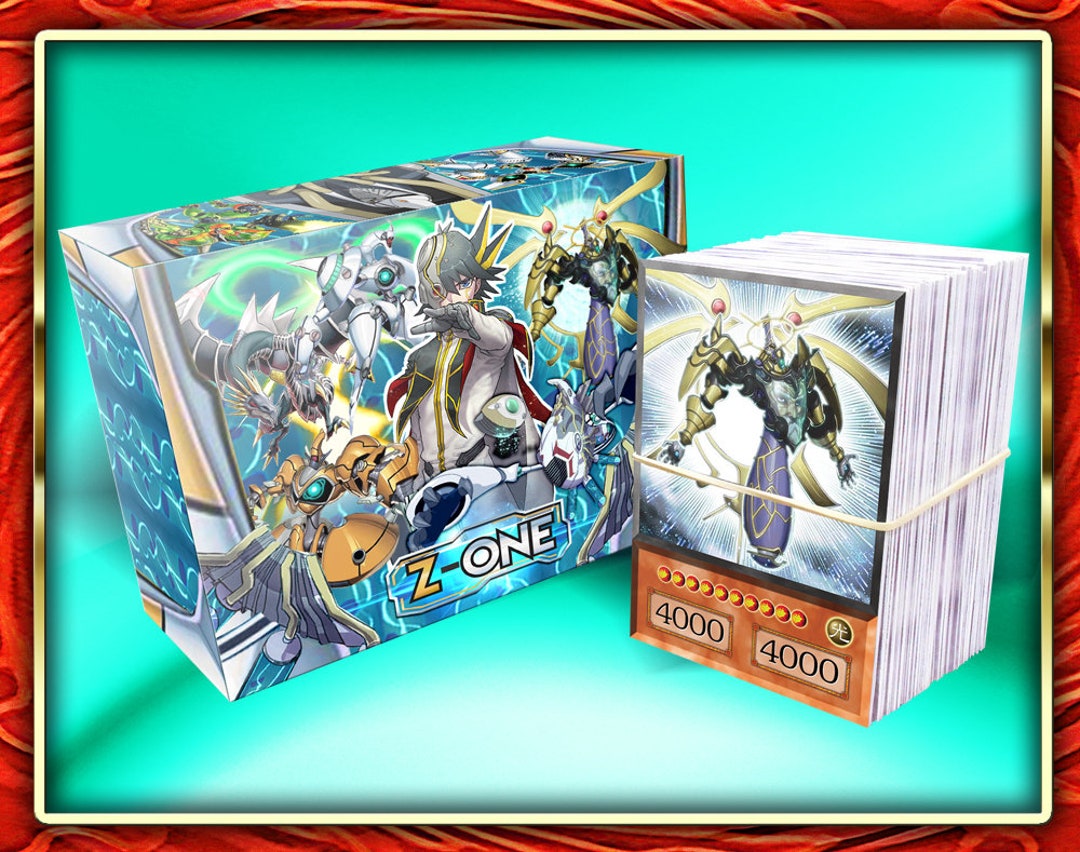 Z-one Deck 160 Cards 18 Foils, Box & Playmat Anime Orica - Etsy