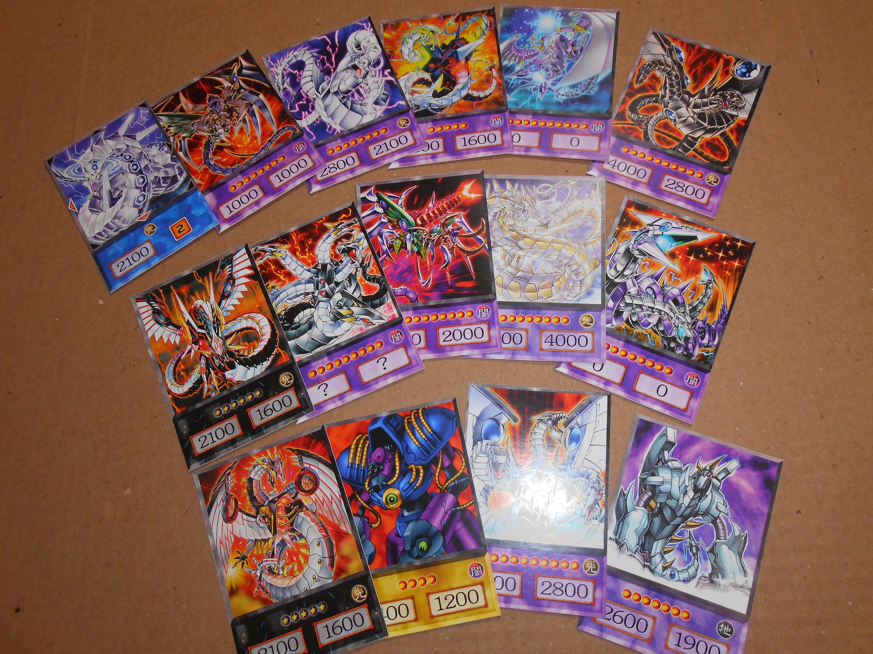 Zane Truesdale Deck 117 Cards Cyber Dragon Anime Orica - Etsy