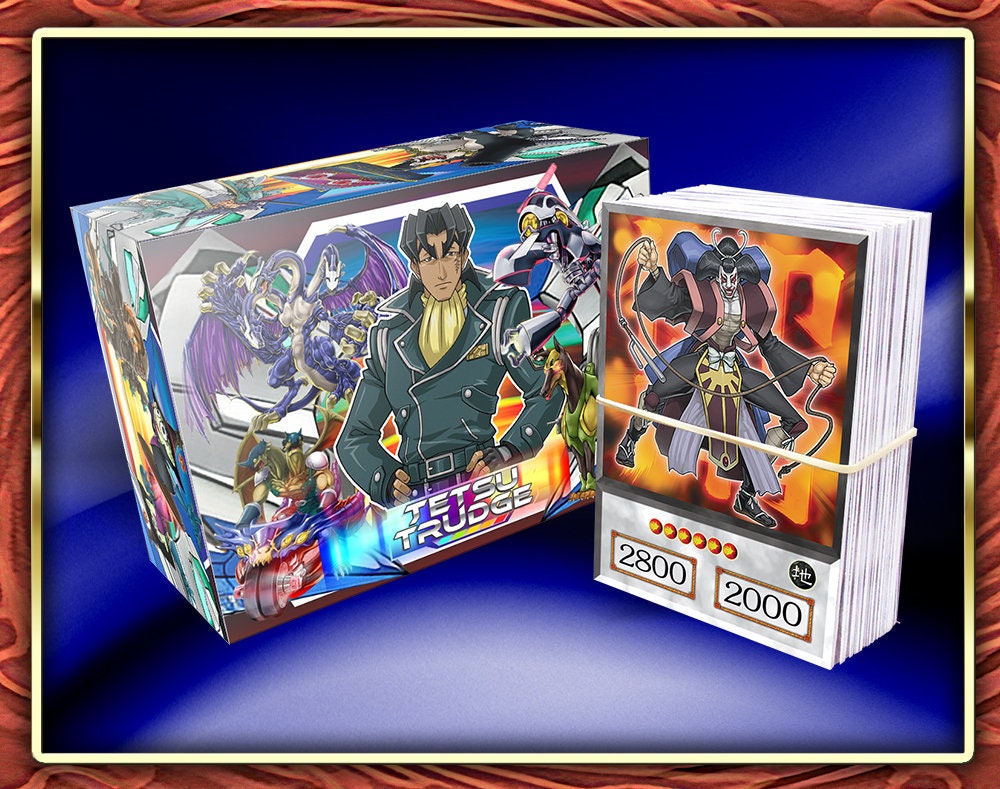 Tetsu Trudge 40 Cards 5d's Deck Anime Orica Box & Playmat - Etsy Canada