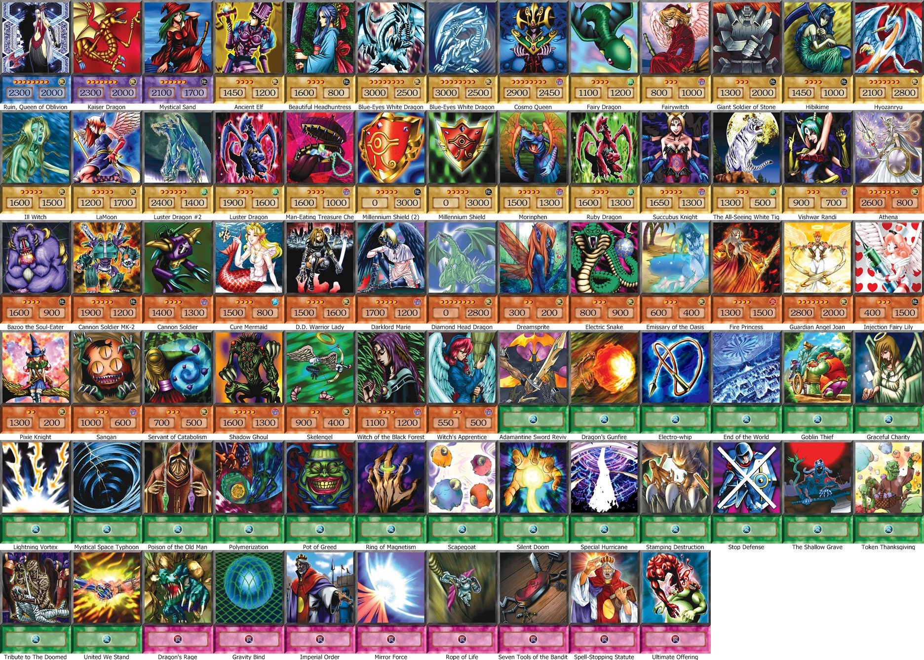 Yu Gi Oh! Rebecca Deck