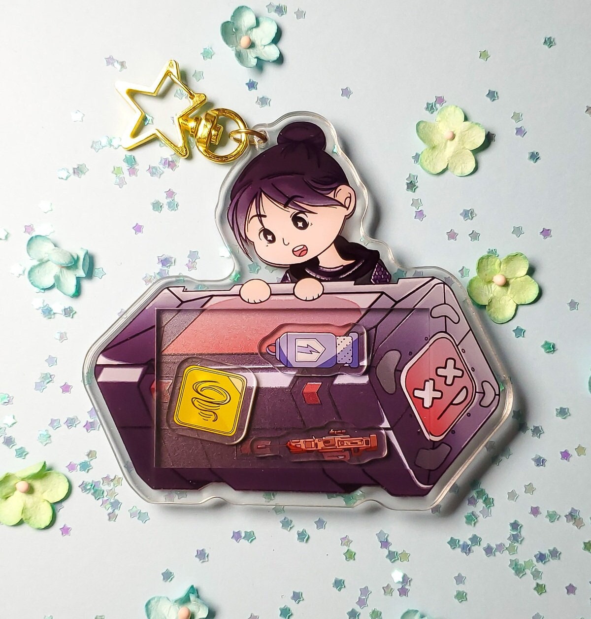 Wraith Death Box Keychains - Etsy