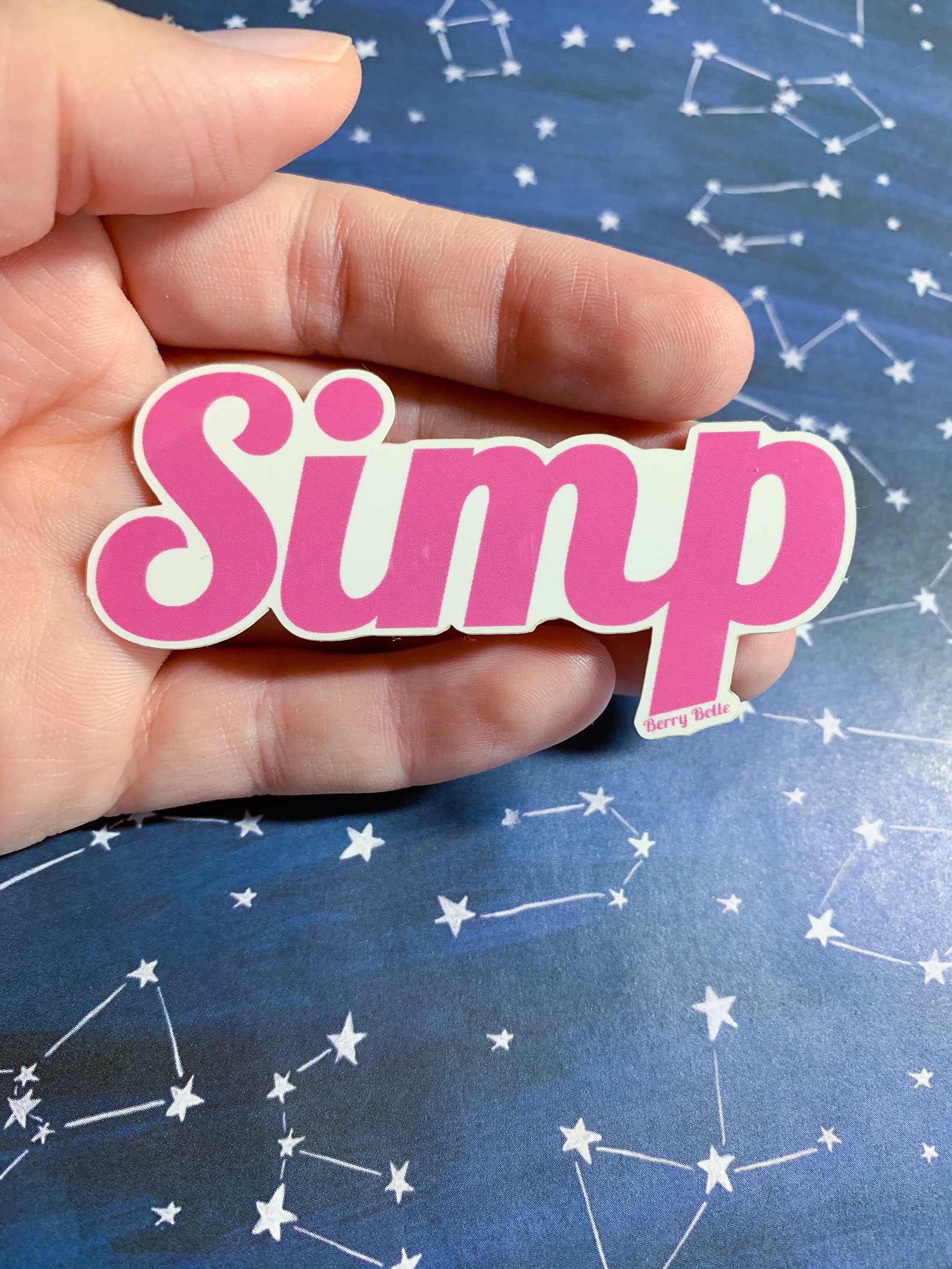 RETIRING Simp Vinyl Sticker for Gamers, Streamers, and Fandoms - Etsy