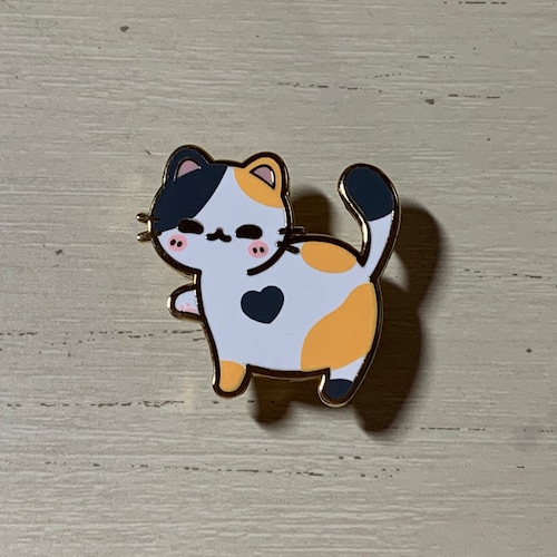Calico Cat Enamel Pin Cat Lover Gift Cute Enamel Pin - Etsy