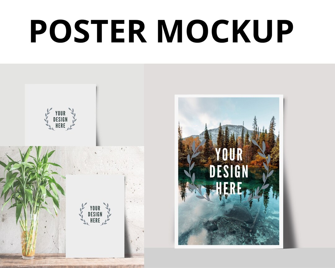 Blank Poster Mockup, Art Mockup, Print Mockups, Photography Mockup ...