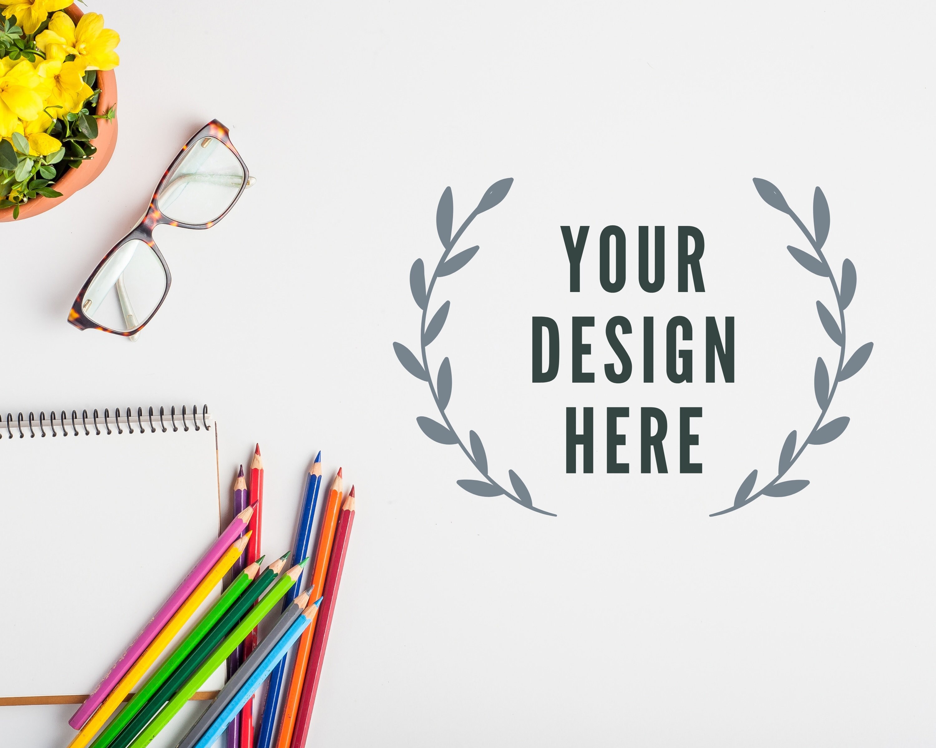 Coloring Pages Mockup Designs, Activity Pages Mock Up, Coloring ...