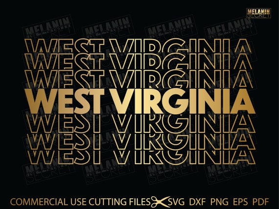 West Virginia State SVG West Virginia Svg State Svg United | Etsy