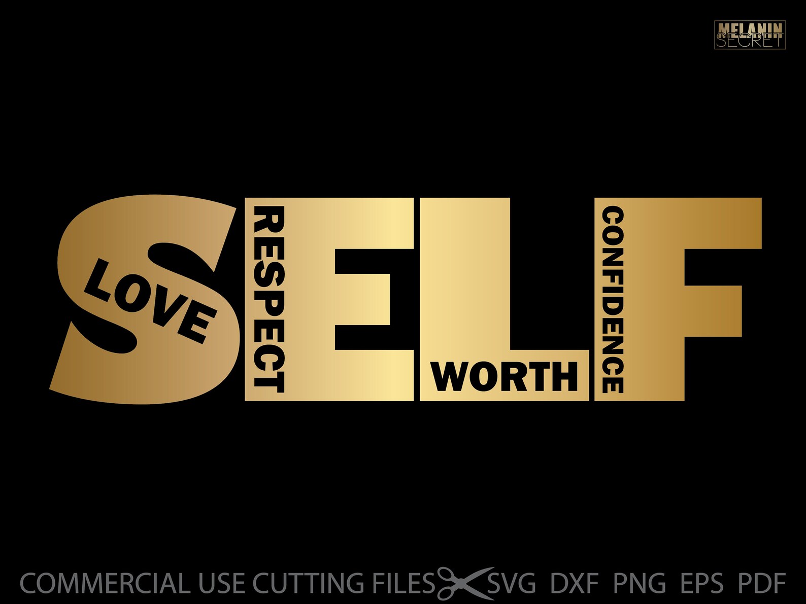 Self Love SVG Self Respect Svg Self Confidence SVG Self - Etsy