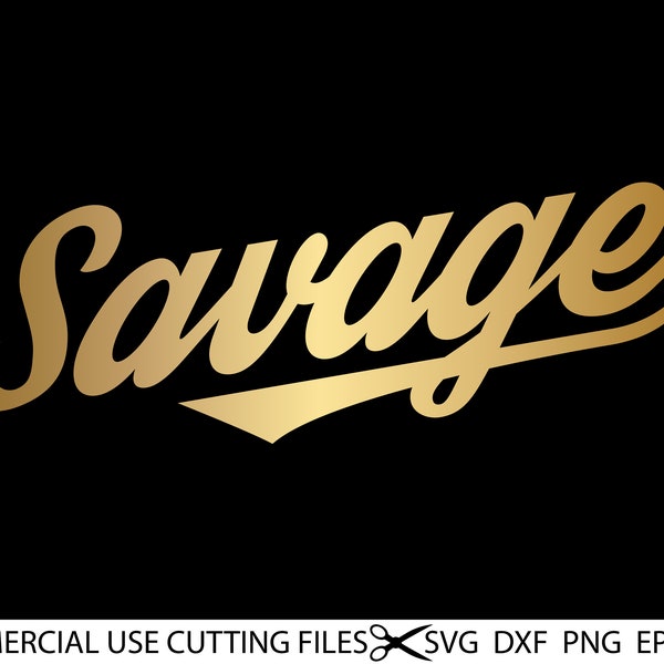 Savage Svg - Etsy