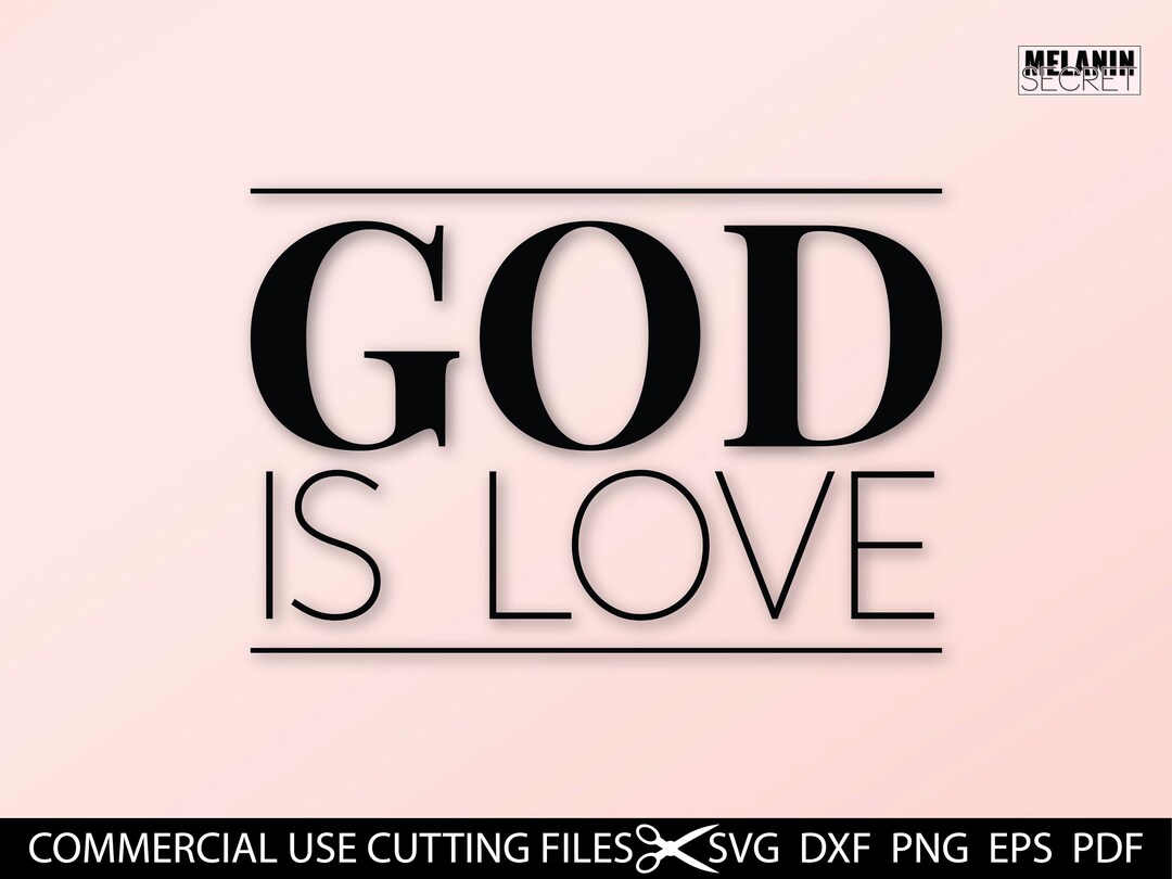 God is Love SVG, Hope Svg, Cross Svg, Jesus Svg, Christian Svg ...