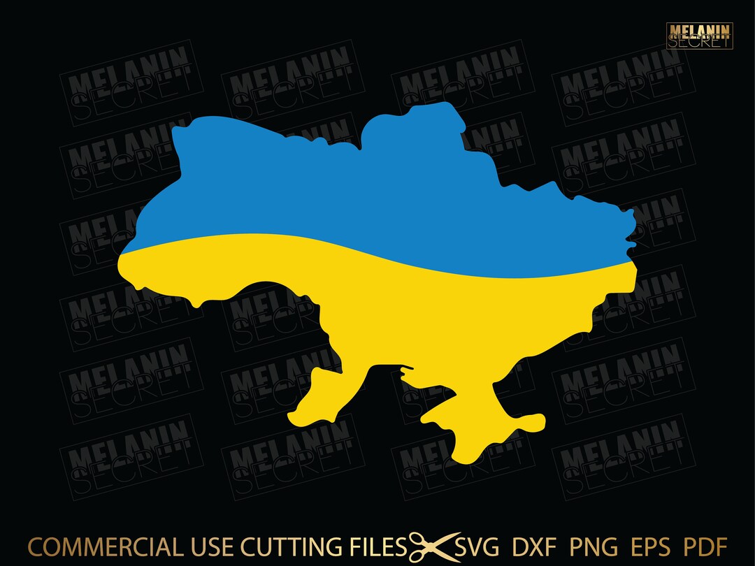 Ukraine Map SVG, Ukraine Svg, Peace SVG, Stand With Ukraine, Stop War ...