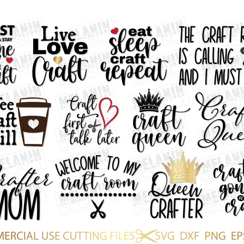 Craft Room Svg - Etsy