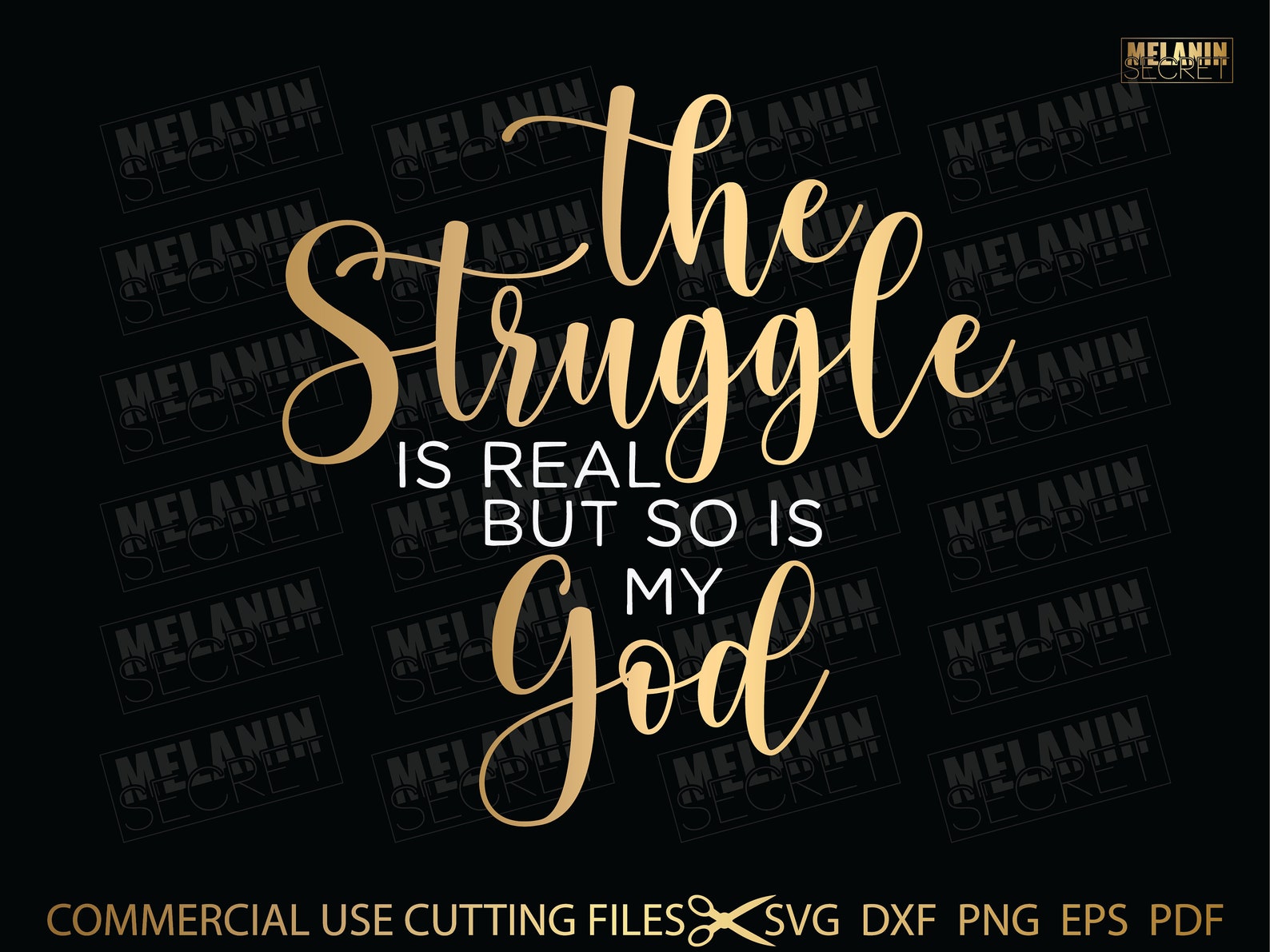 The Struggle is Real Svg Inspirational Svg Motivational - Etsy