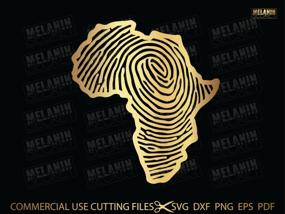 Africa Map Frame SVG Africa Frame Africa Map Monogram SVG | Etsy