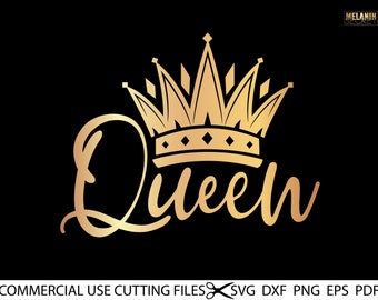 Queen Svg | Etsy