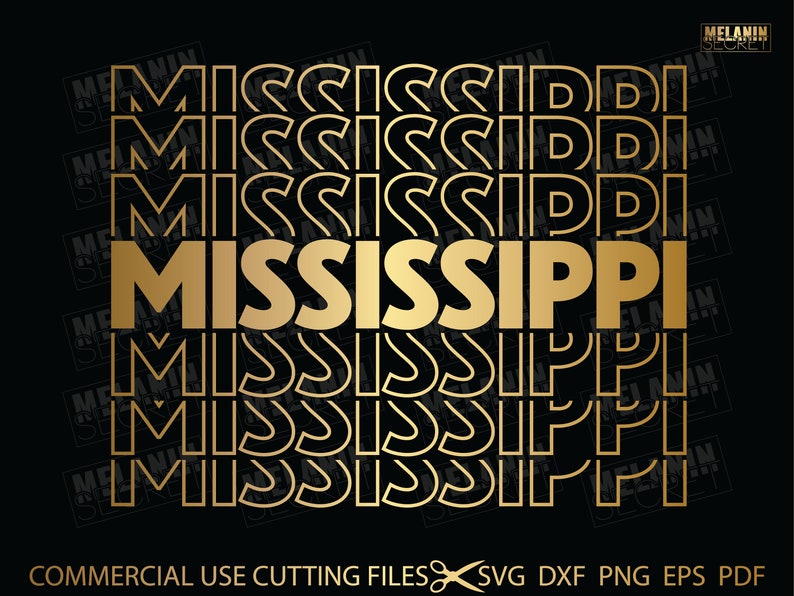 Mississippi State SVG Mississippi Svg State Svg United - Etsy