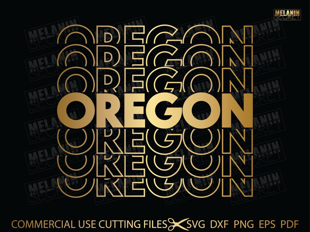 Oregon State SVG, Oregon Svg, State Svg, United States of America Cut ...