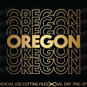 Oregon State SVG, Oregon Svg, State Svg, United States of America Cut ...