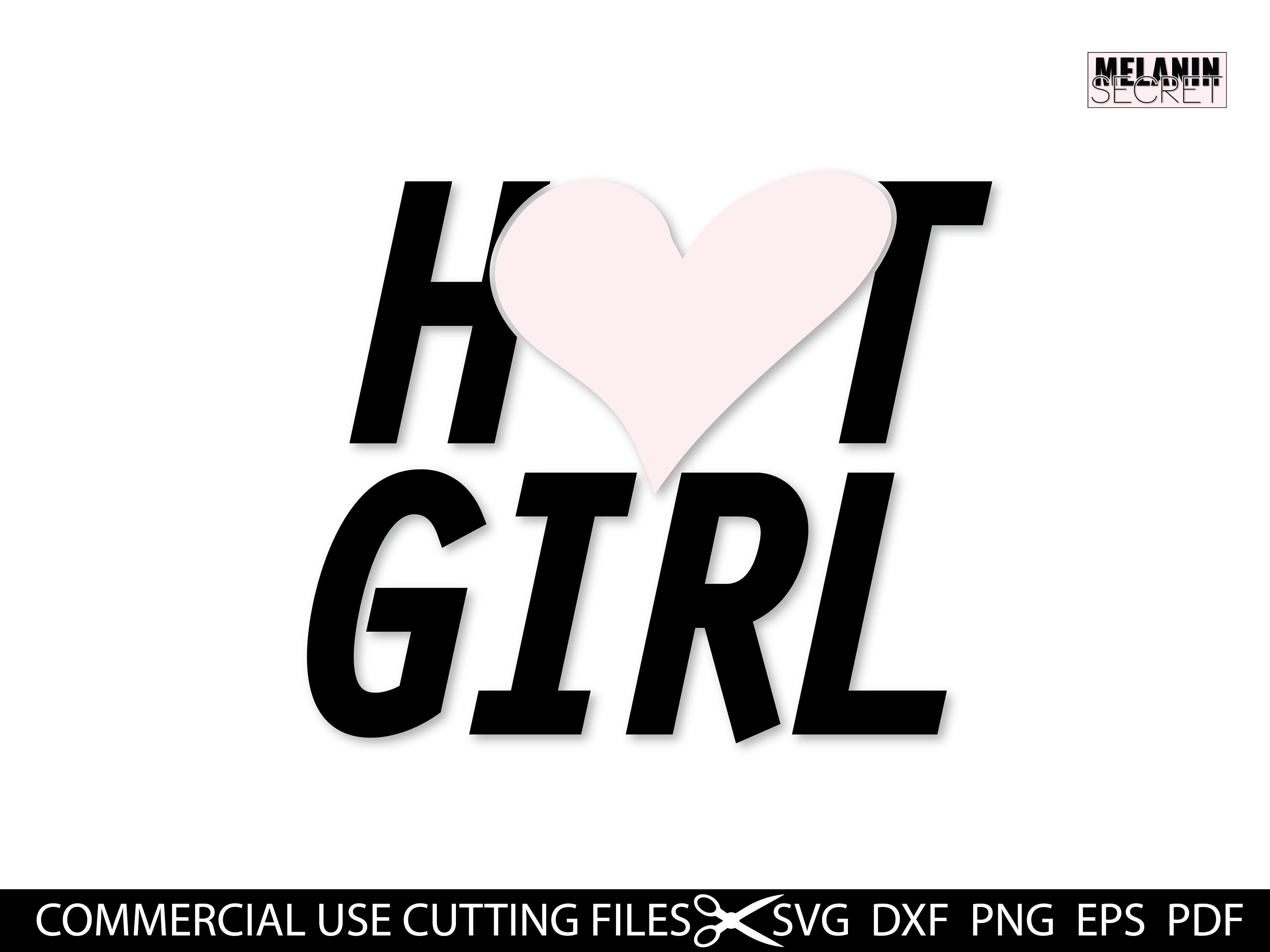 Hot Girl SVG Heart Svg Svg for Girls Makeup Svg Love Svg - Etsy