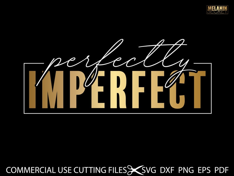 Perfectly Imperfect SVG Christian Svg Religious Svg Momlife - Etsy