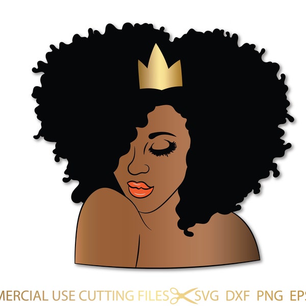 Black Diva Face - Etsy