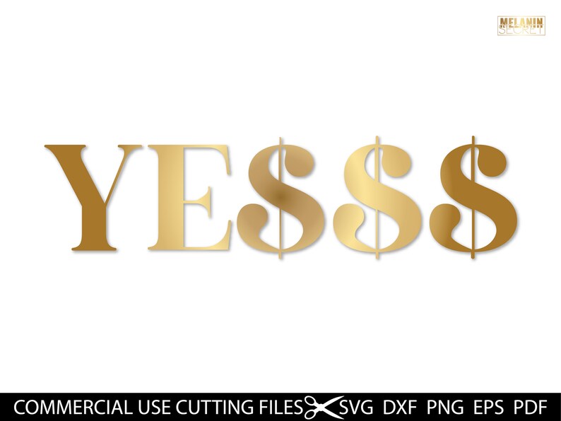 Yes Svg Empowered Woman Svg Inspirational Quote SVG Hustle - Etsy