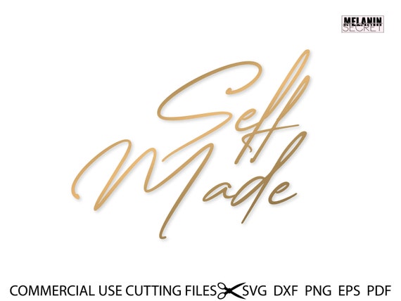 Self Made Svg Quote SVG Boss SVG Inspirational Quote SVG | Etsy México