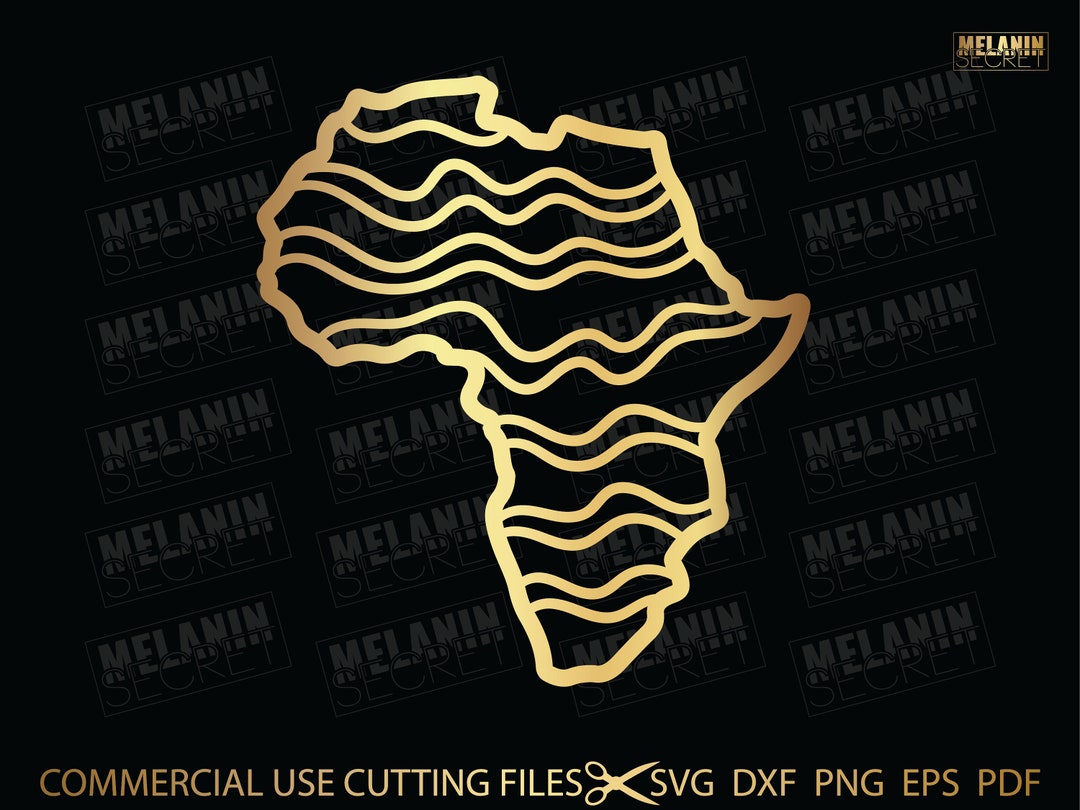 Buy Africa Map Frame SVG, Africa Frame, Africa Map Monogram SVG, Cricut ...