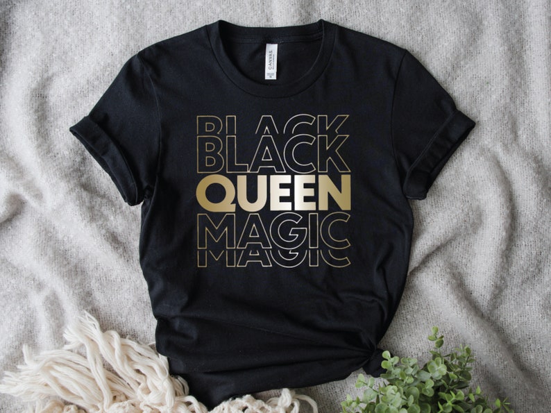 Black Queen Magic SVG Dope Svg Woman Svg Afro Svg Black | Etsy