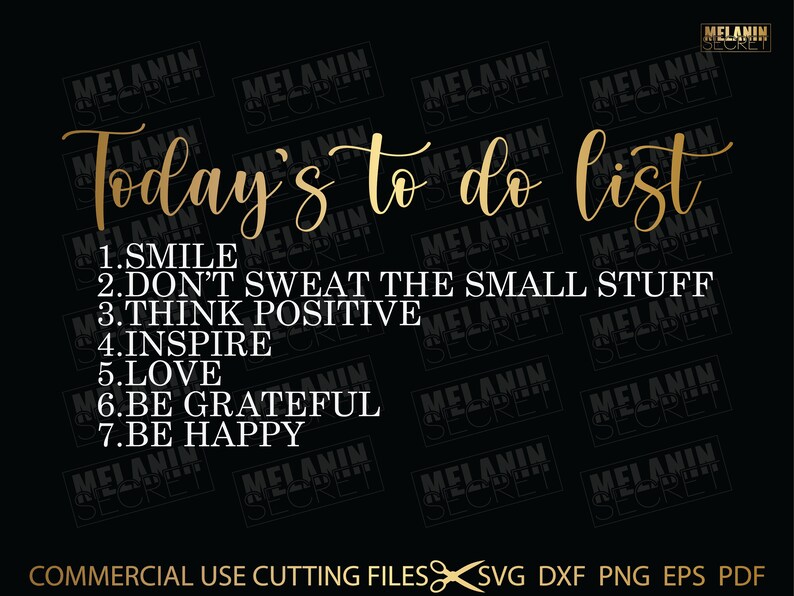 Todays to Do List Svg Momlife Svg Inspirational Motivational - Etsy