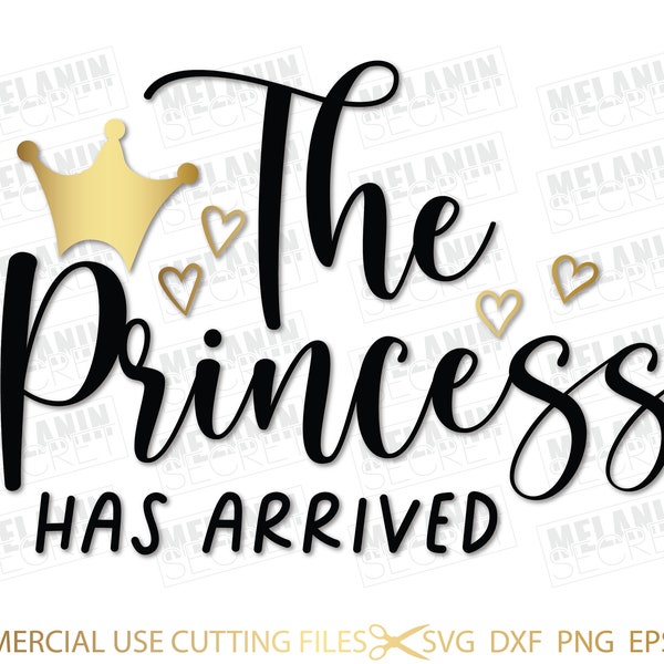 Princess Has Arrived - Etsy
