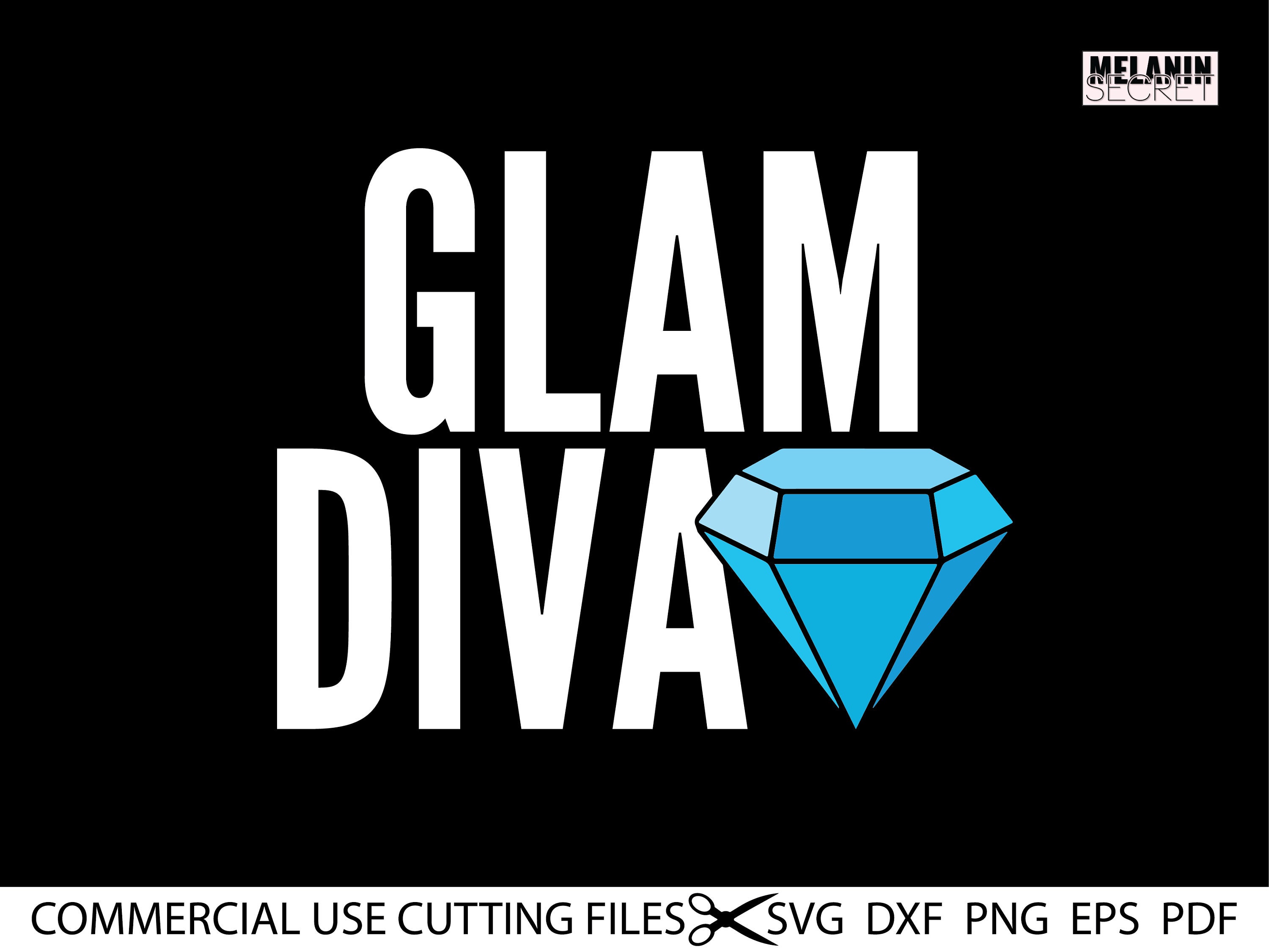 12 Glam Pack SVG Designs Glam Svg Glamour Svg Glam Queen - Etsy