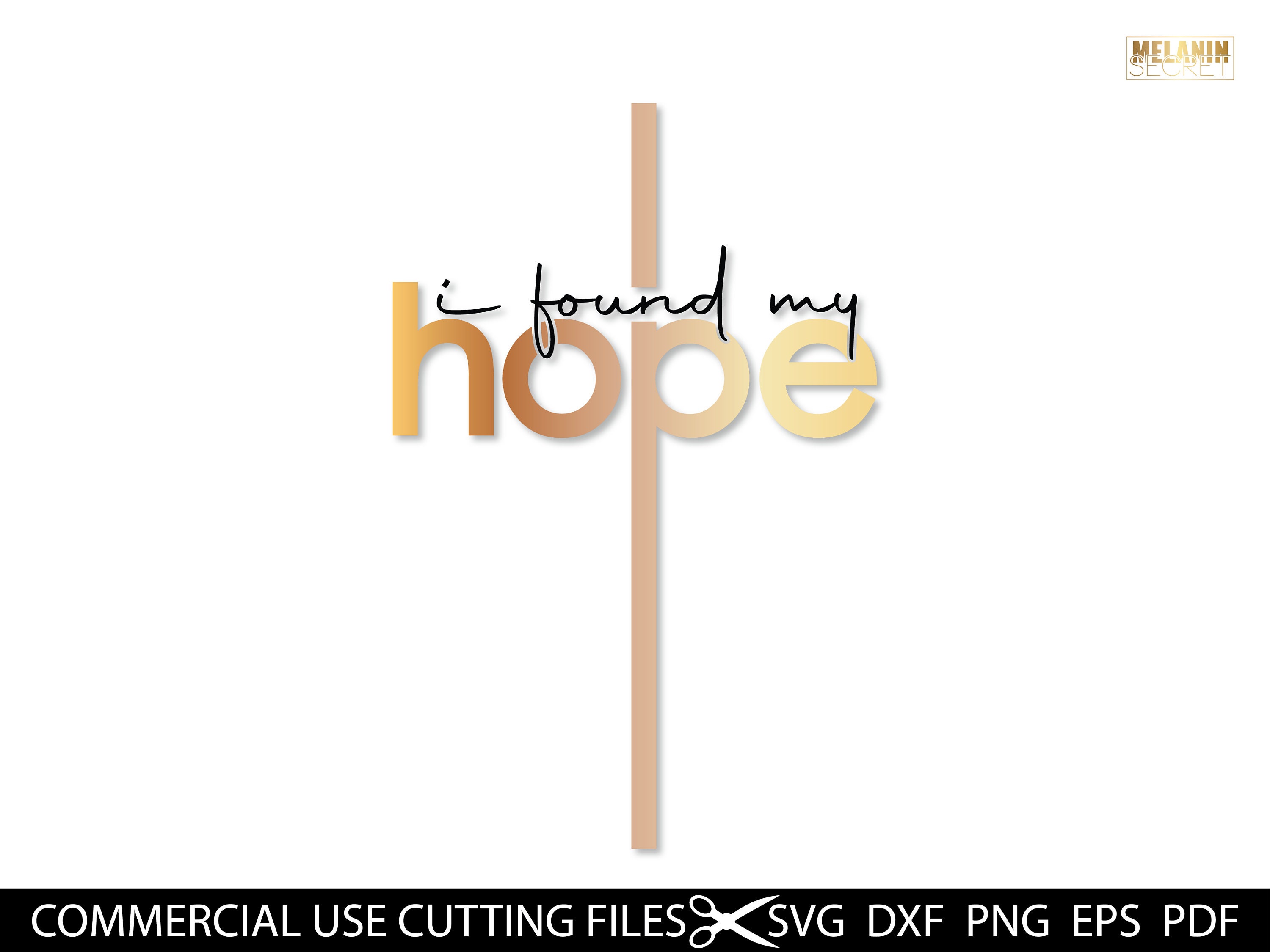 I Found My Hope SVG Hope Svg Cross Svg Jesus Svg Christian - Etsy Canada