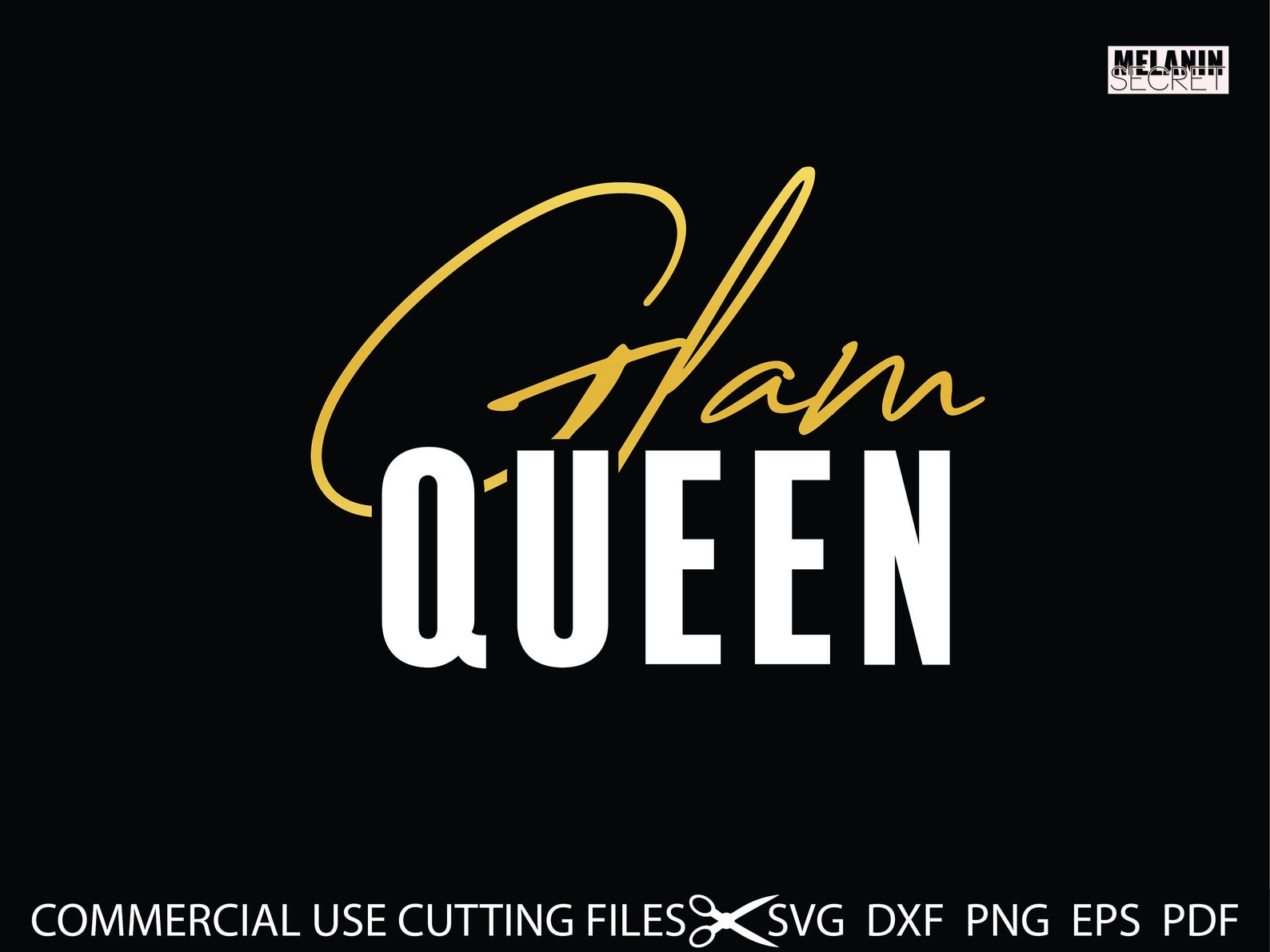 12 Glam Pack SVG Designs Glam Svg Glamour Svg Glam Queen - Etsy