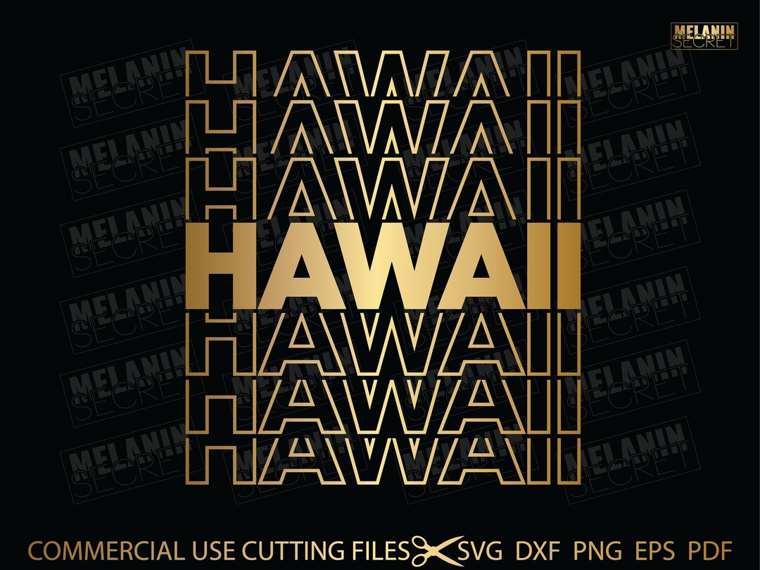 Hawaii State SVG, Hawaii Svg, State Svg, United States of America Cut ...