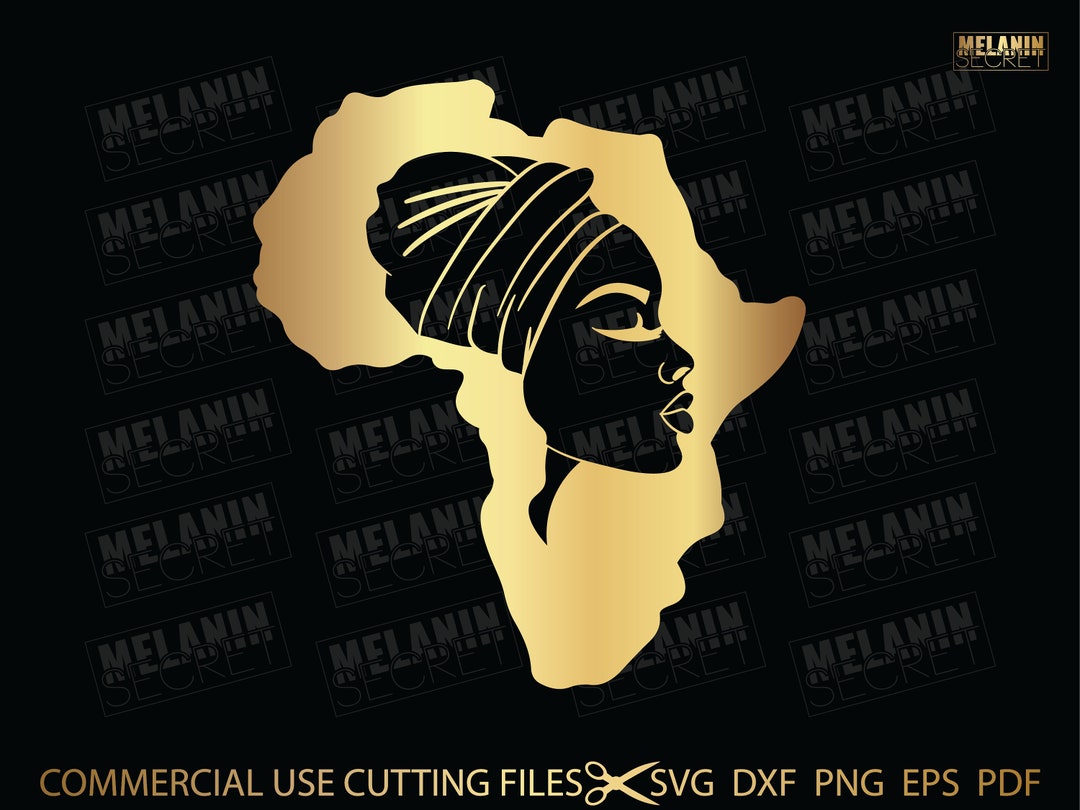 Africa Map Frame SVG, Africa Frame, Africa Map Monogram SVG, Cricut Cut ...