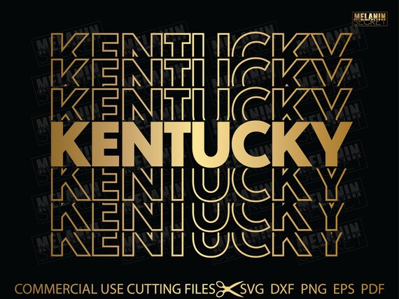 Kentucky State SVG Kentucky Svg State Svg United States of - Etsy