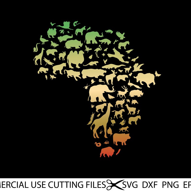 African Svg - Etsy
