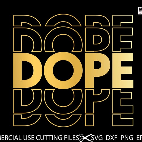 Dope Svg Dope Text SVG Woman Svg Afro Svg Black Queen Svg - Etsy